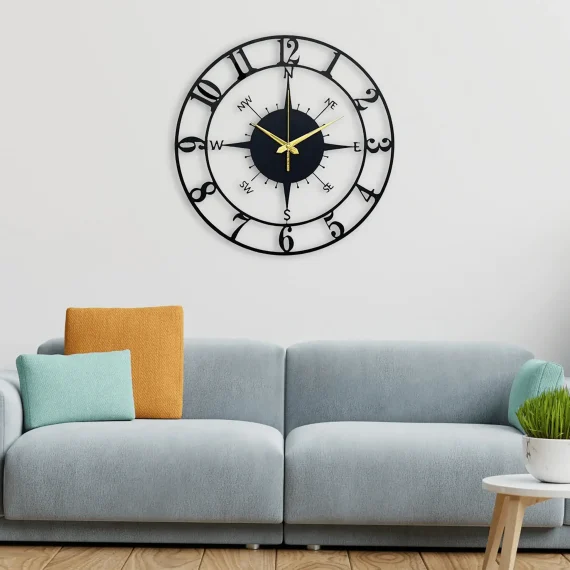 Stylish Design Metal Wall Clock