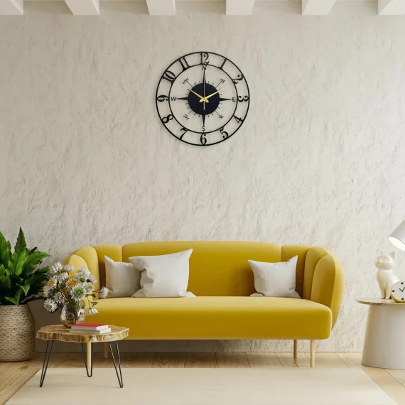 Stylish Design Metal Wall Clock