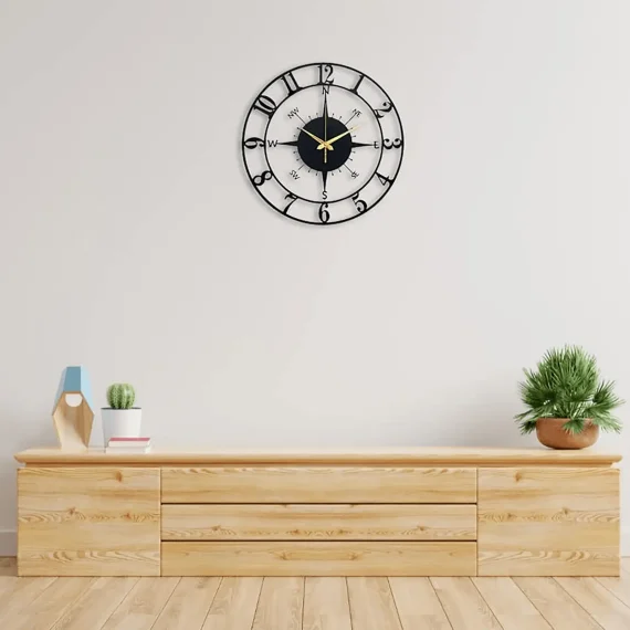 Stylish Design Metal Wall Clock