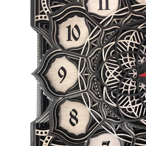 Wooden Layer Wall Clock