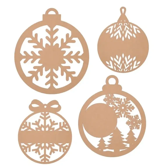 MDF Christmas Tree Hangers