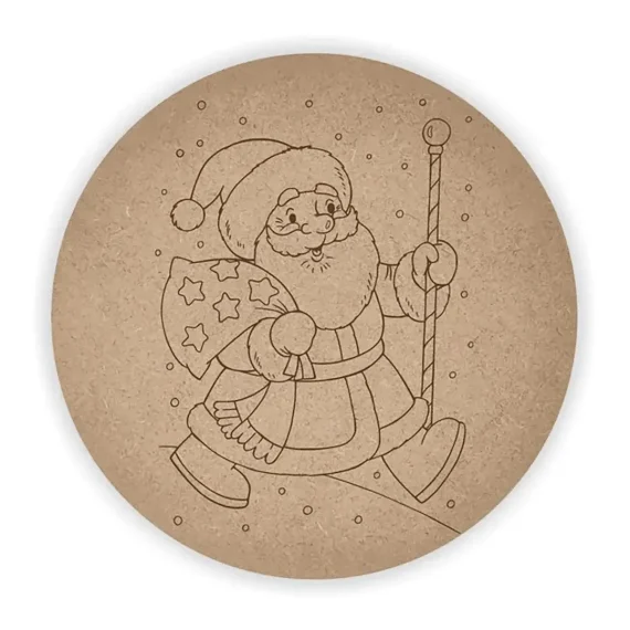 MDF Santa Clause Base