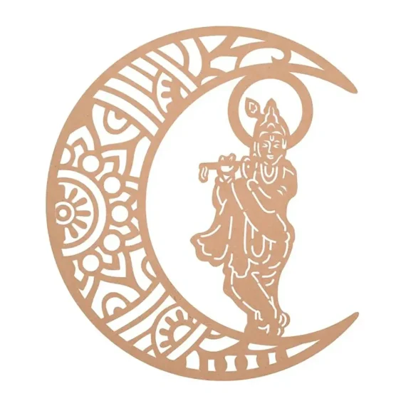 MDF Shree Krishna Cutouts